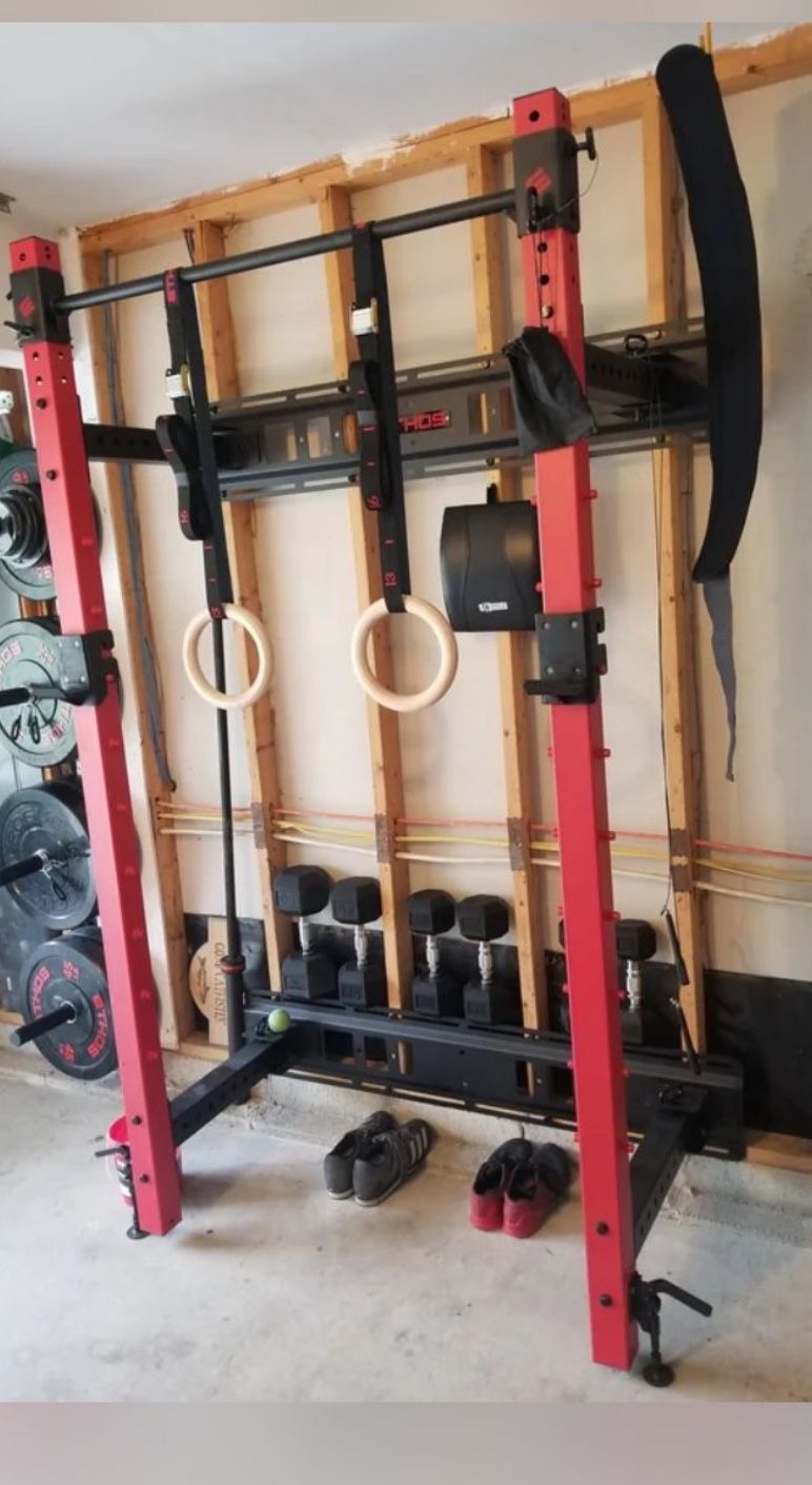 Ethos Foldable Squat Rack Wall Mounted for Sale in Chula Vista, CA ...