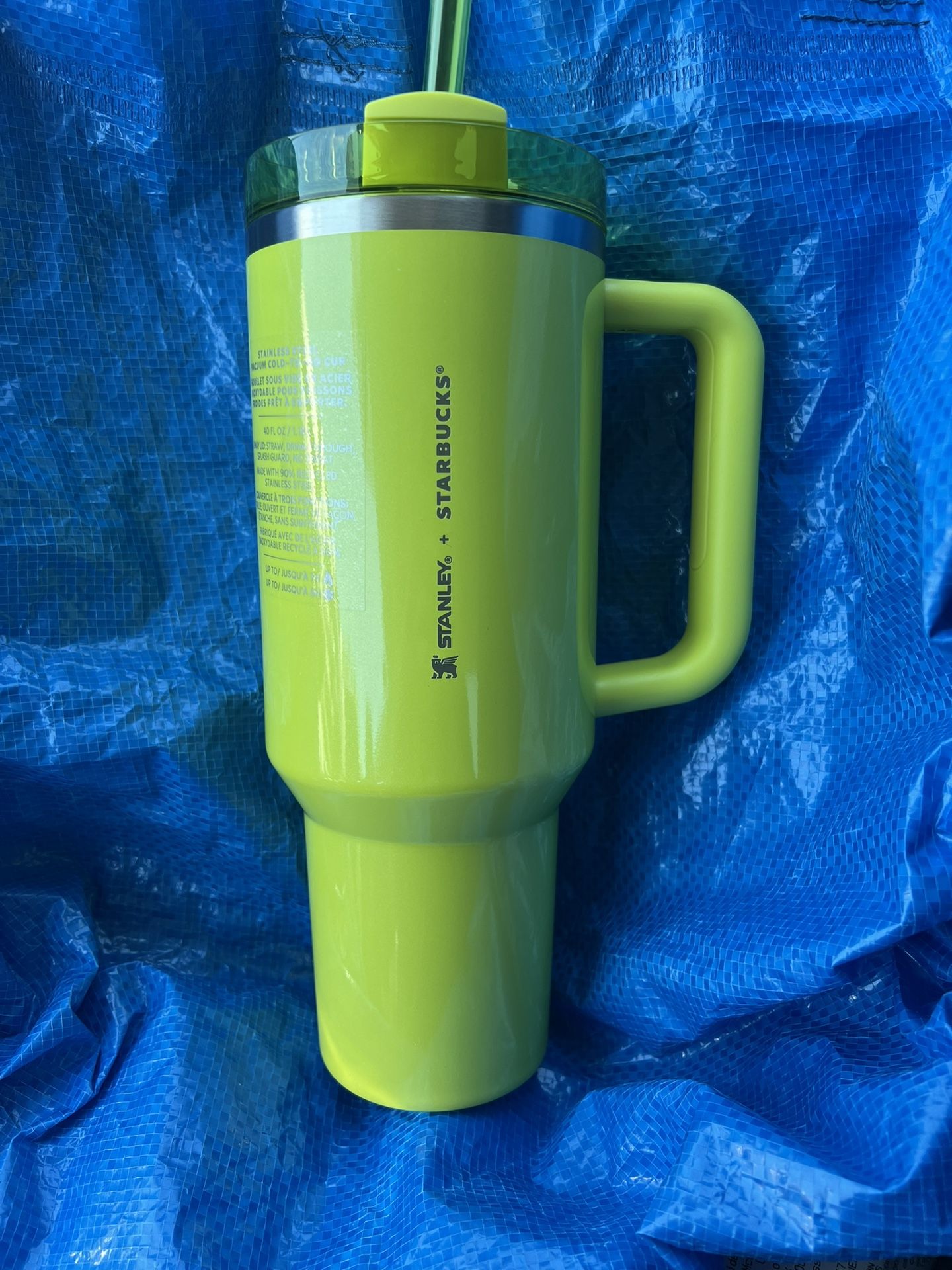 Starbucks X Stanley 40 Oz Quencher Lime Green for Sale in Joplin, MO ...