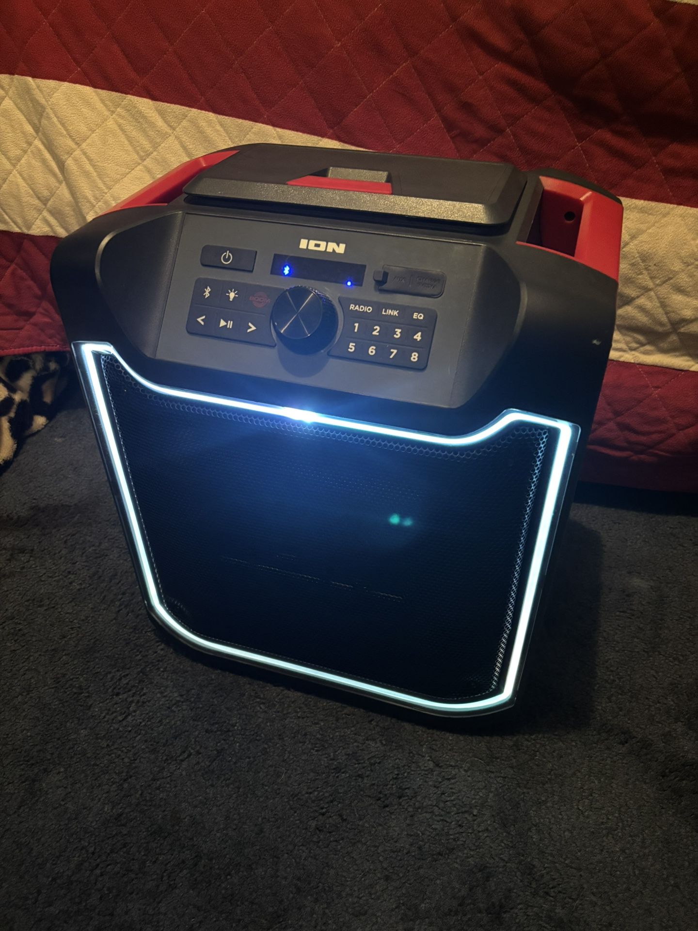 ION Audio Pathfinder 280 All-Weather Portable Bluetooth Speaker w ...