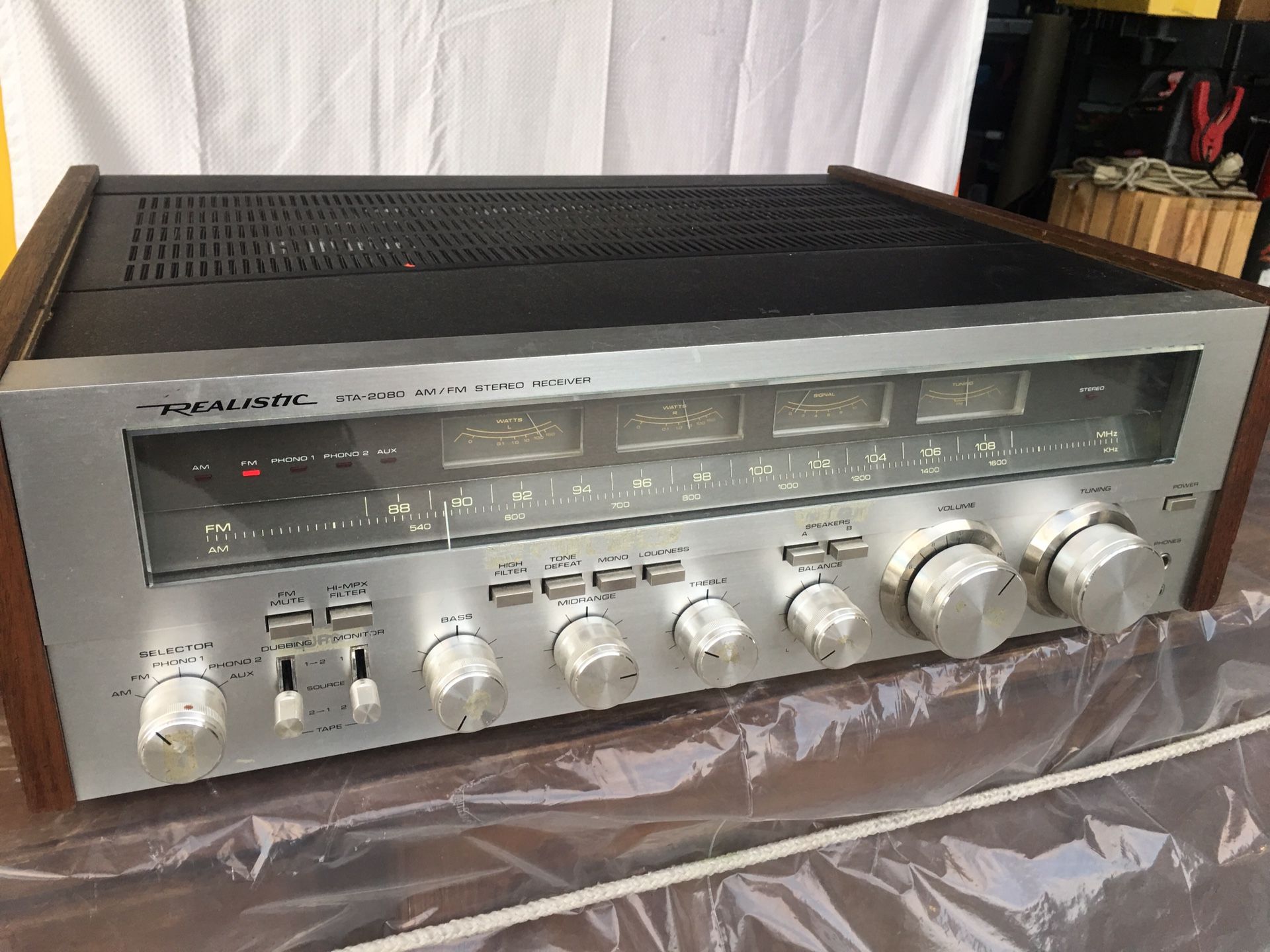 Vintage Realistic STA 2080 Stereo Receiver for Sale in Las Vegas, NV ...