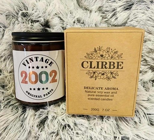 Candles Gifts, Vintage 2002 Gifts, Scented Soy Candles for Home Scented ...