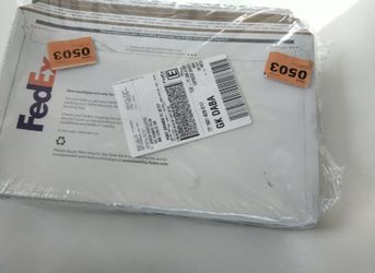 Fedex Envelope Plastic