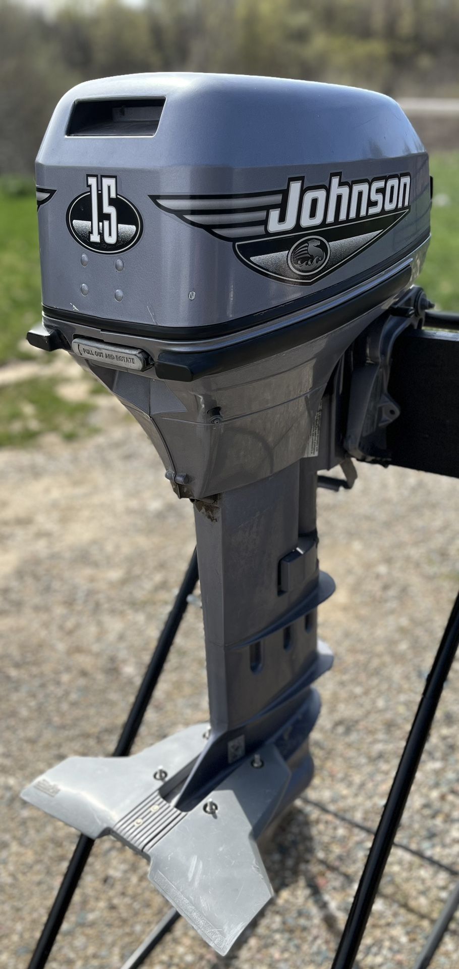 2000 Johnson 15 Hp 2 Stroke Outboard Motor for Sale in Shelby Township ...