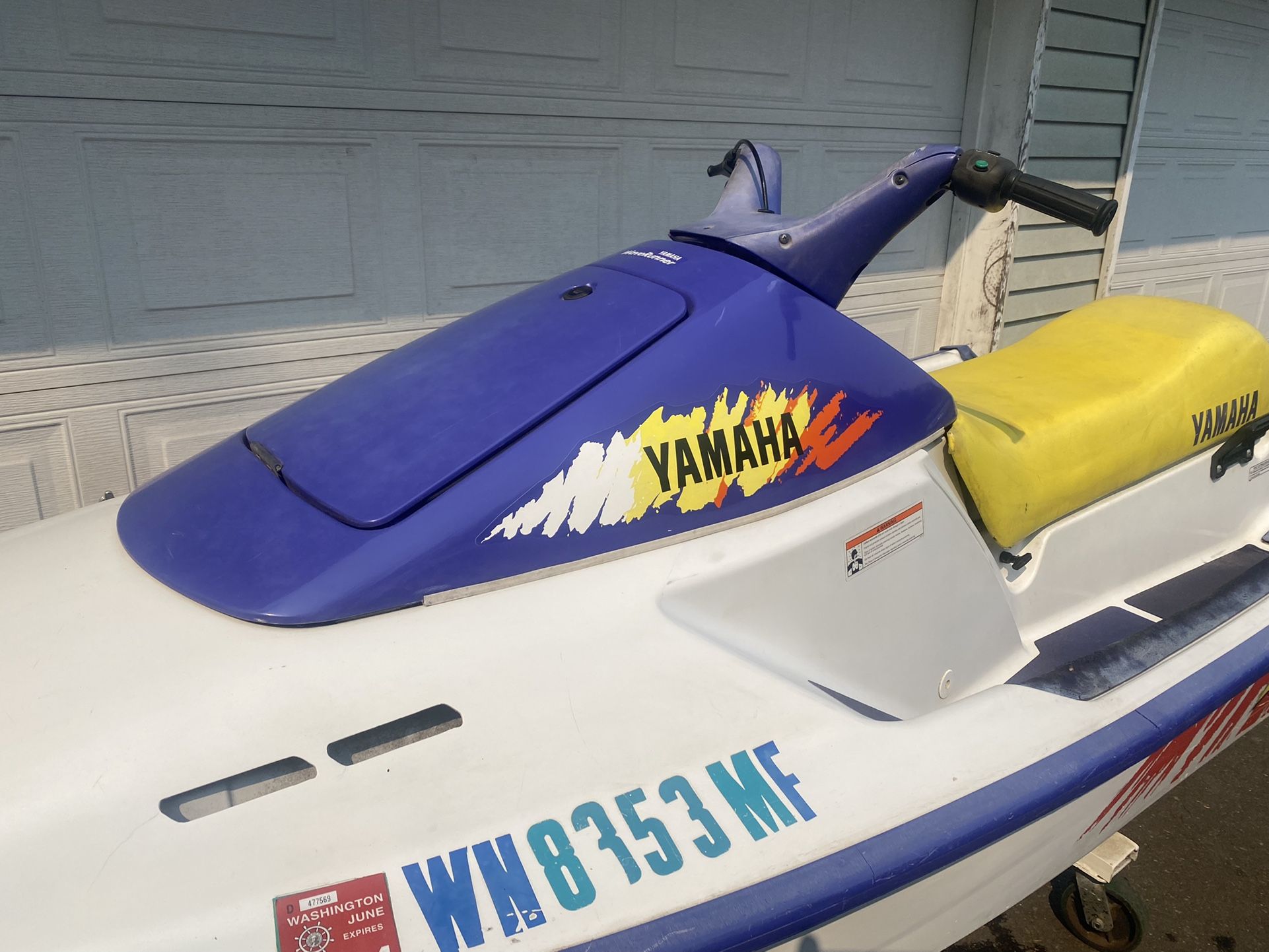 1995 Yamaha Waverunner for Sale in Bonney Lake, WA - OfferUp