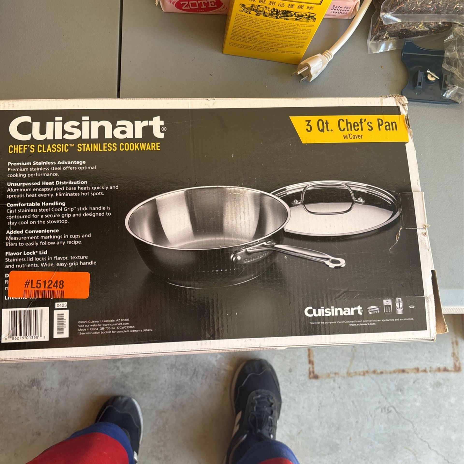 Cuisinart 3qt Chef Pan for Sale in Anaheim, CA - OfferUp