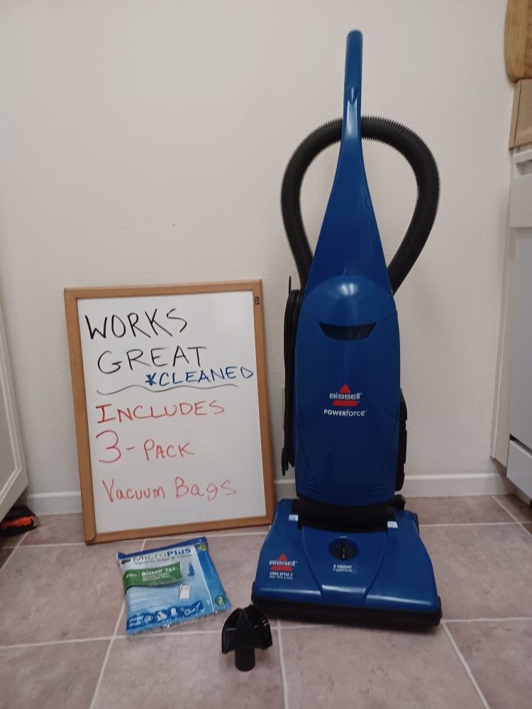 Bissell Powerforce Bagged Upright Vacuum for Sale in San Diego, CA ...