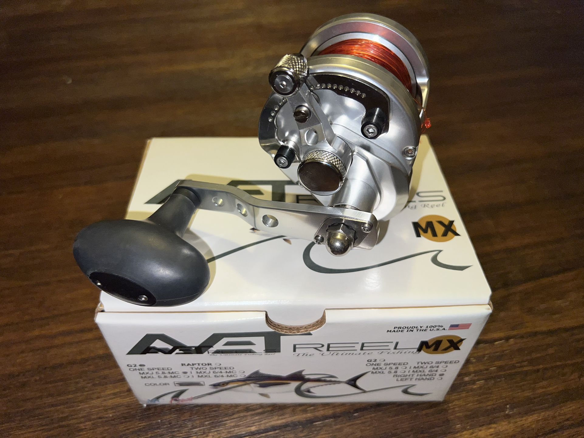 Avet MXJ G2 5.8 MC Single Speed Lever Drag Casting Reel for Sale in ...