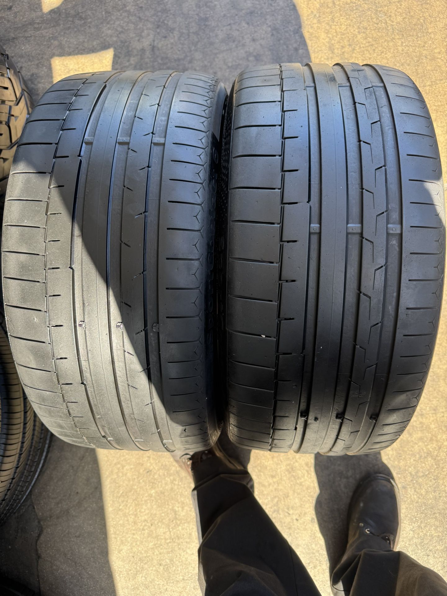 I Have 2 Tires 245-35-19 Continental Good Condition $120 For Both ...