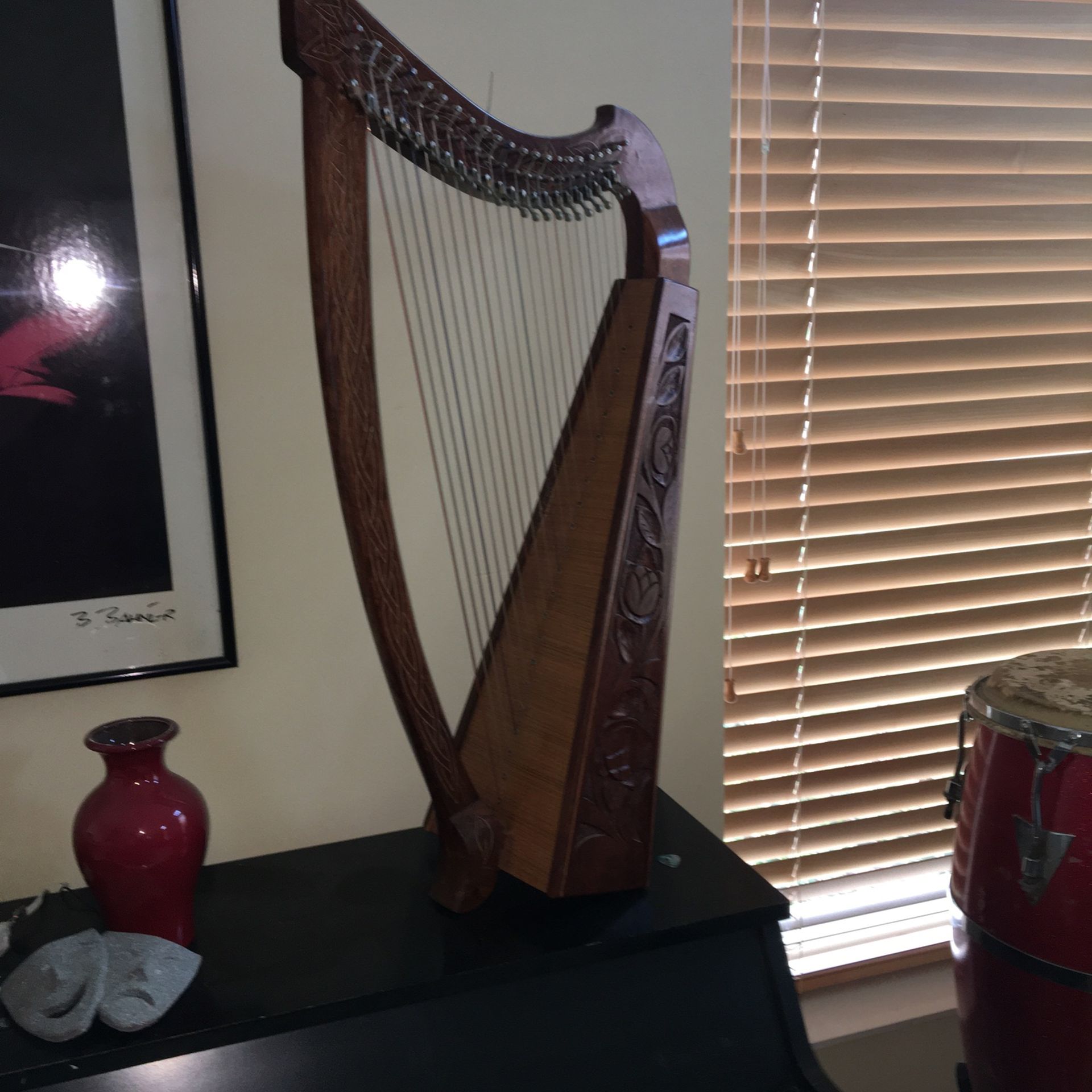 Celtic Lap Harp
