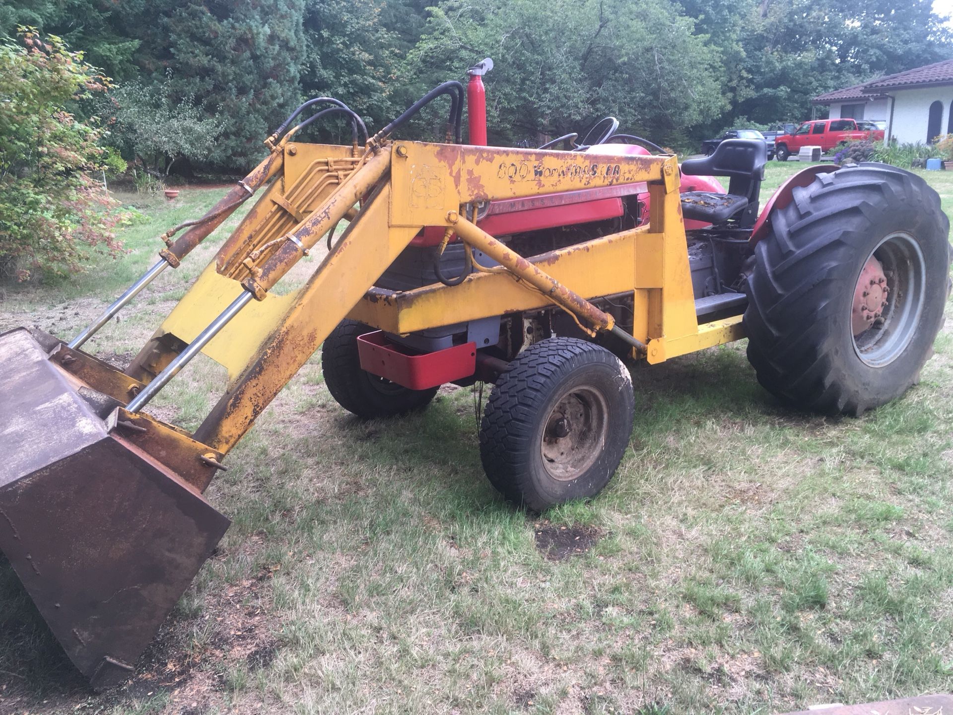 Massey Ferguson 175 diesel tractor with loader for Sale in Woodland, WA ...