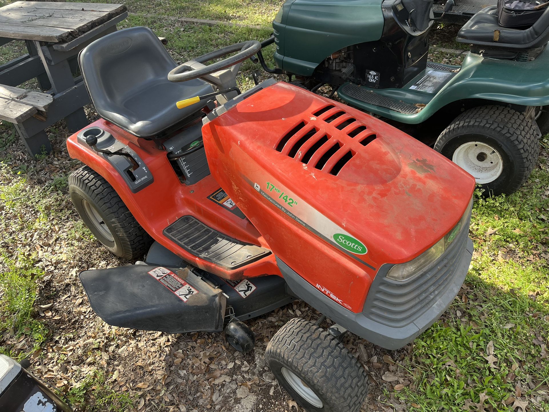Scott’s by John Deere 42” Riding Lawn Mower 17hp for Sale in Austin, TX ...
