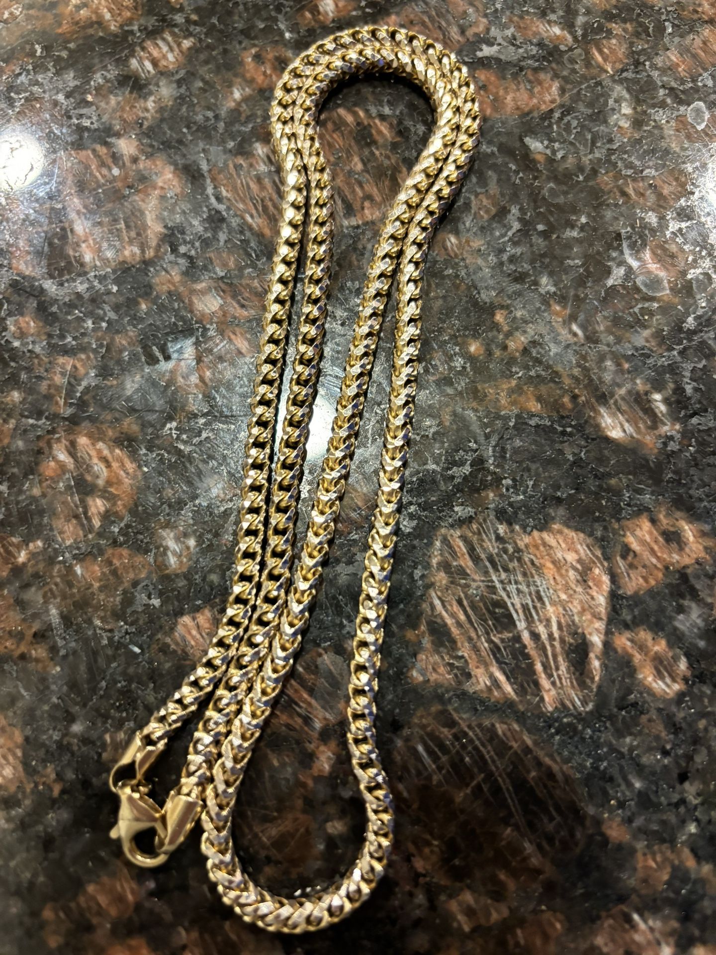 Diamond Cut Franco Chain 10k for Sale in Houston, TX - OfferUp