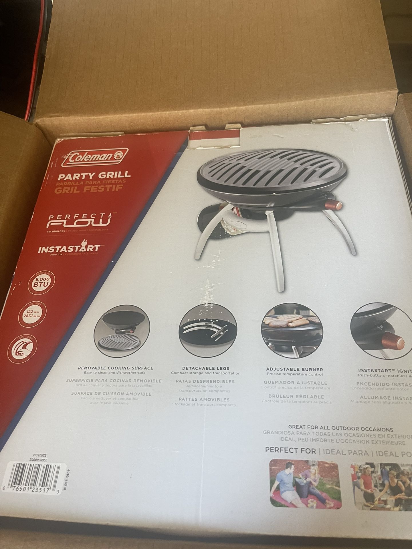 Coleman party grill Camping Stove Propane for Sale in Anaheim, CA - OfferUp
