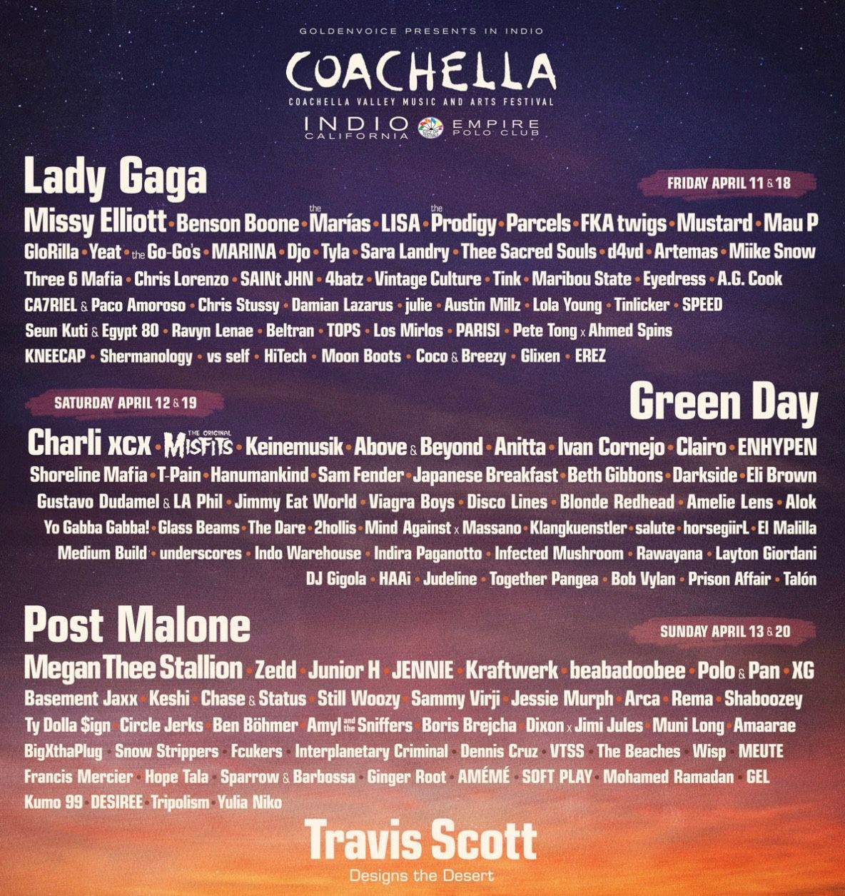 Coachella GA tickets for Week2 for Sale in La Mirada, CA - OfferUp