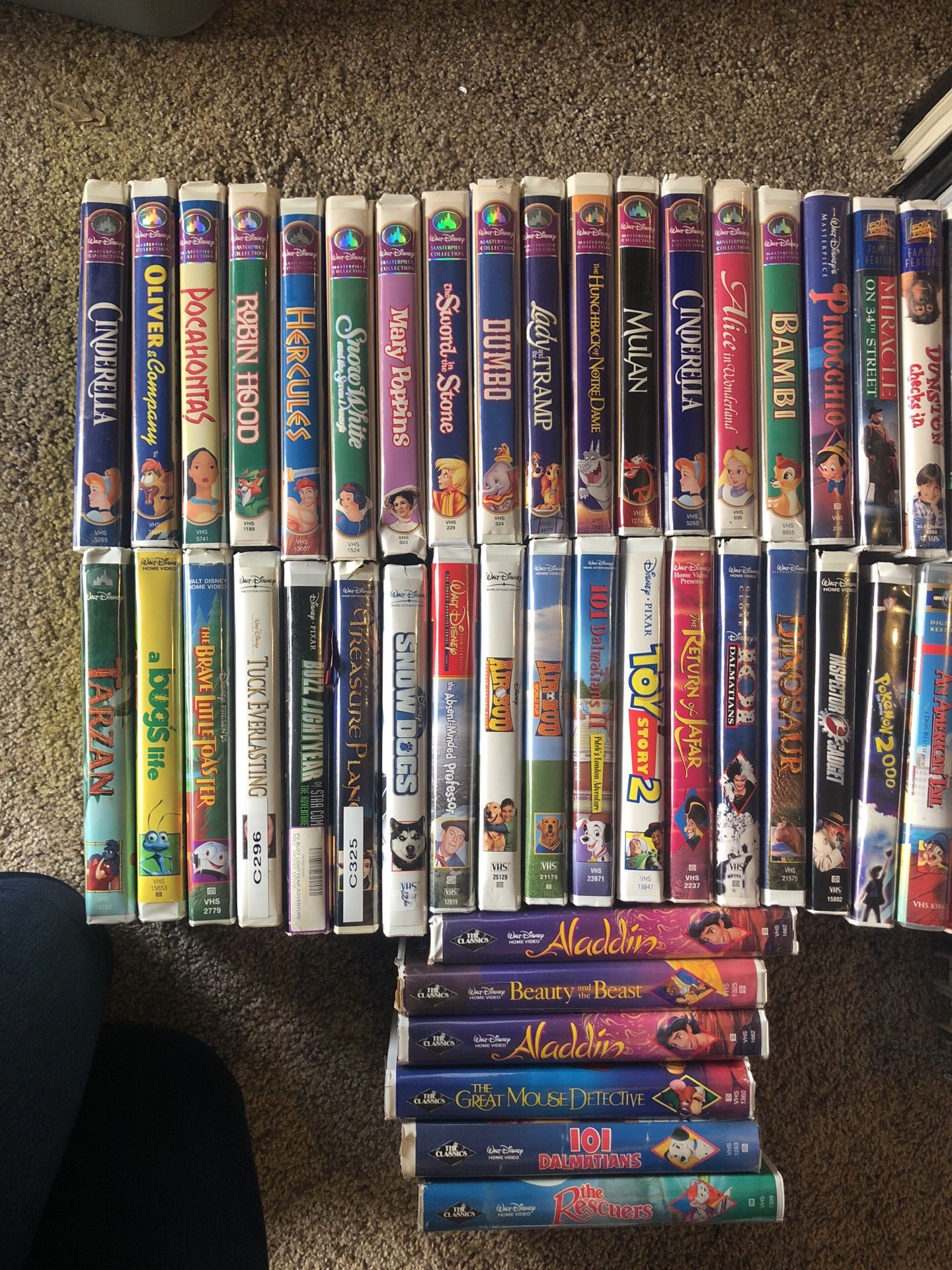 Disney VHS 80 lot for Sale in Maple Valley, WA - OfferUp