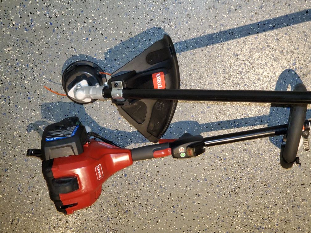 Toro 2-Cycle 25.4cc Attachment Capable Straight Shaft Gas String ...