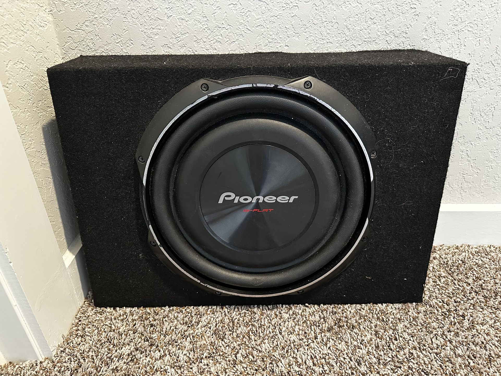 Pioneer Flat Subwoofer 12” Shallow in Box for Sale in San Antonio, TX ...
