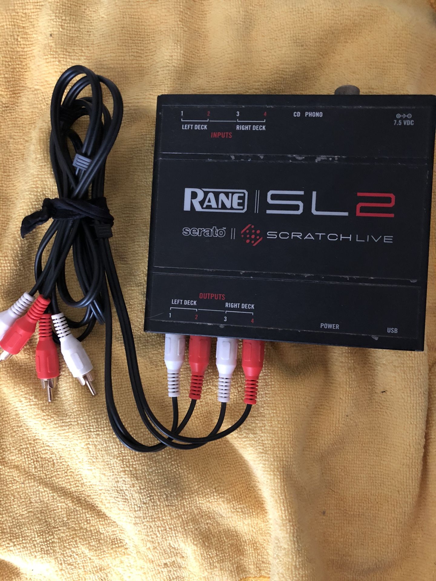 Dj Serato SL2 box (Serato DJ & Scratchlive!) for Sale in Lemon Grove ...