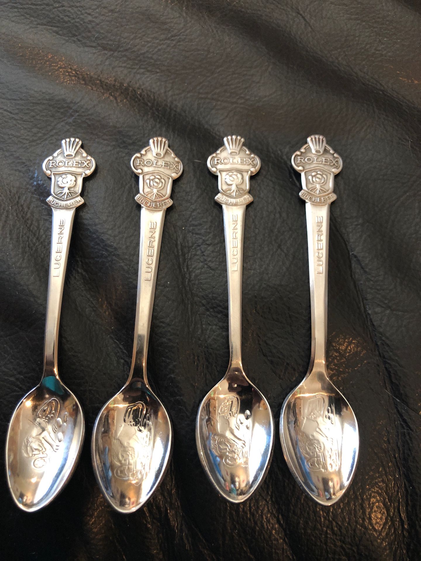 Four baby spoons . Rolex for Bucherer of Switzerland for Sale in ...