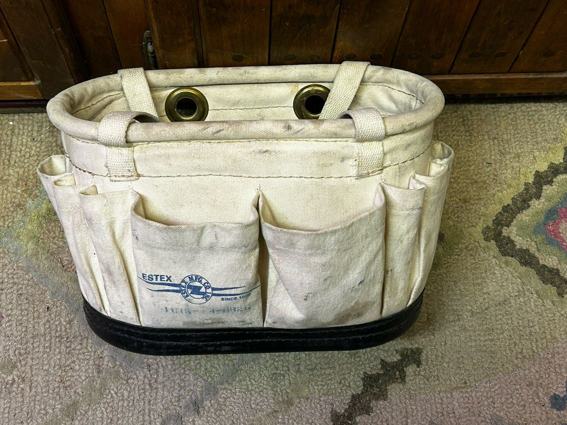 Estex Manufacturing - 28 Pocket Tool Bag!! Arial Oval Bucket/Lineman ...