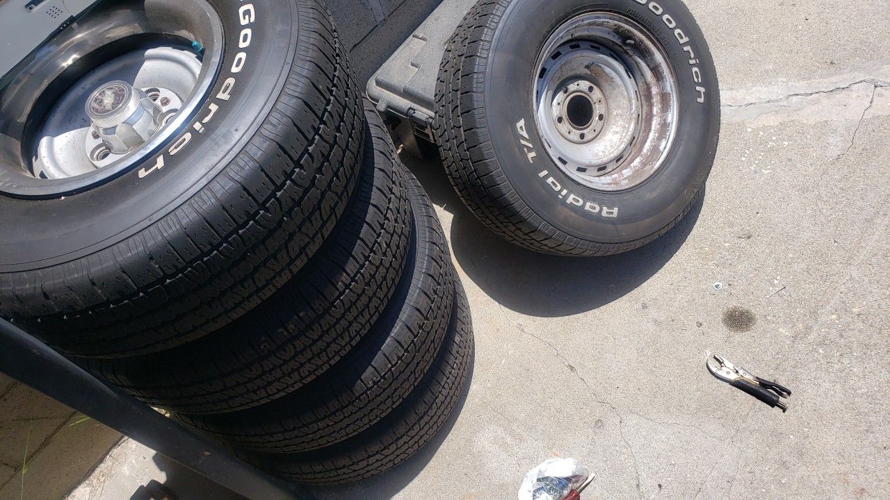 C10 R10 Rally Wheels Rims 5x5 5x127 silverado cheyenne for Sale in Los ...