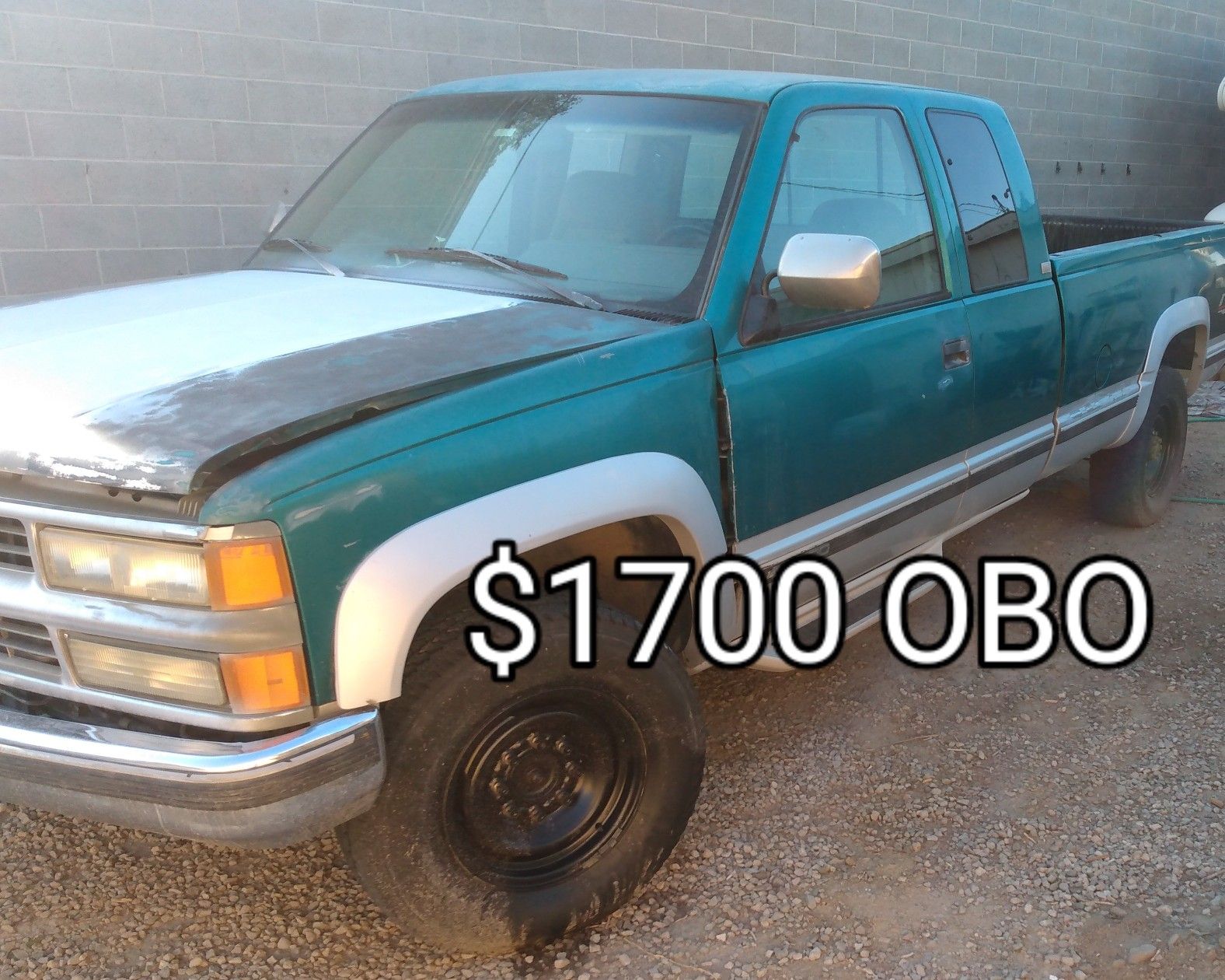 96 Chevy 2500 4x4 *runs great* for Sale in Reno, NV - OfferUp