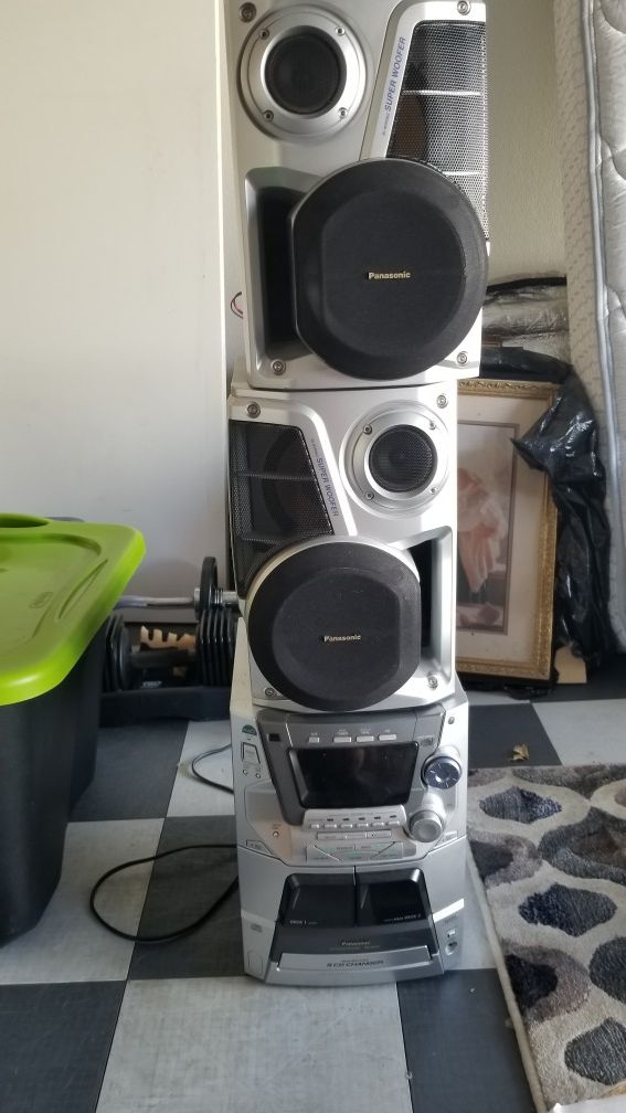 Panasonic Stereo System Sa-Ak33 Up for sale Panasonic Stereo System for ...
