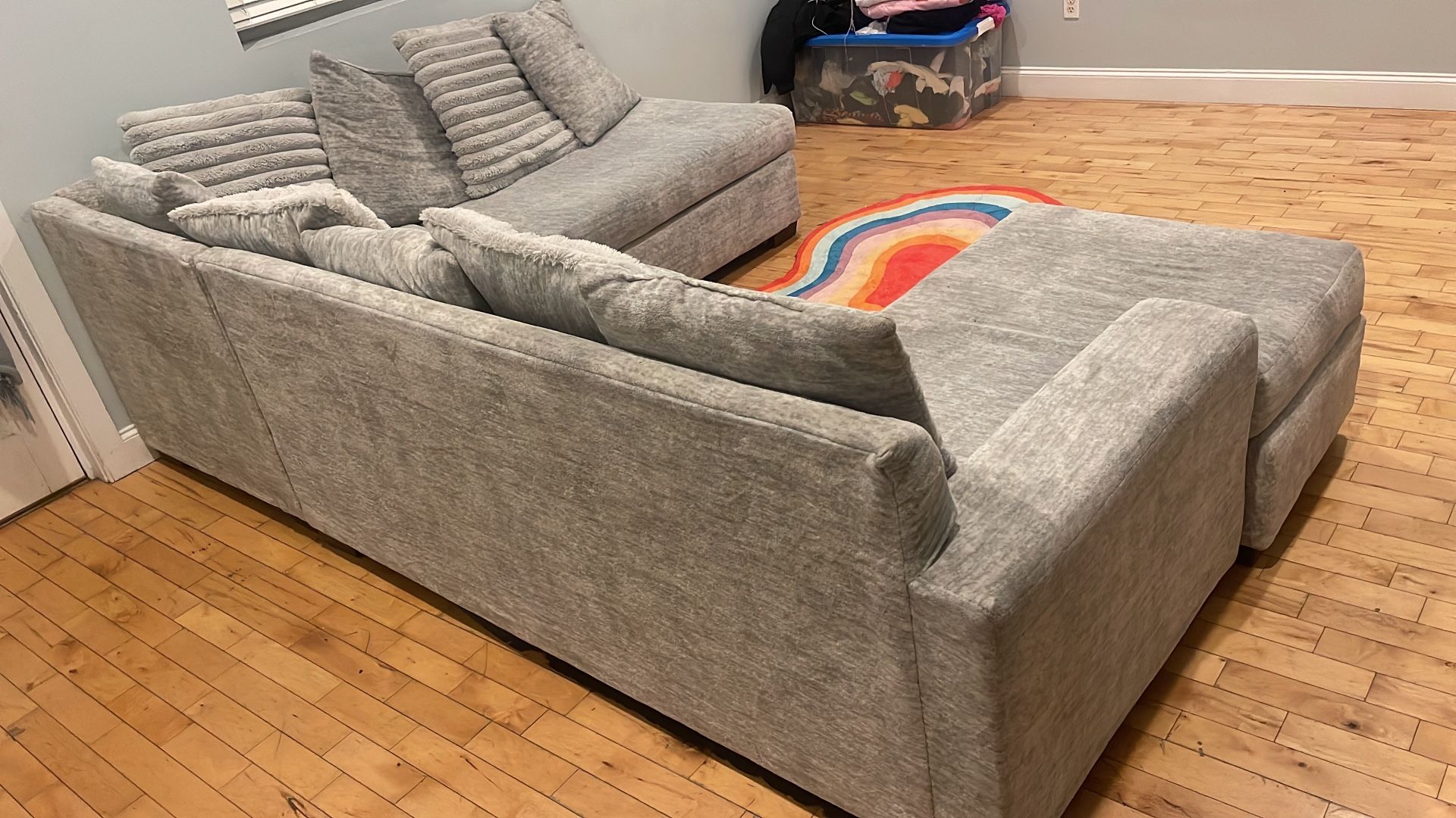Light Grey Sectional for Sale in Baltimore, MD - OfferUp