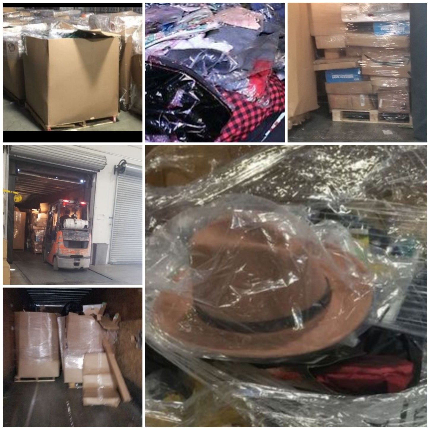NEW CLOTHING MIXED PALLETS &SMALL BOXES PALLETSAmazon merchandise ...