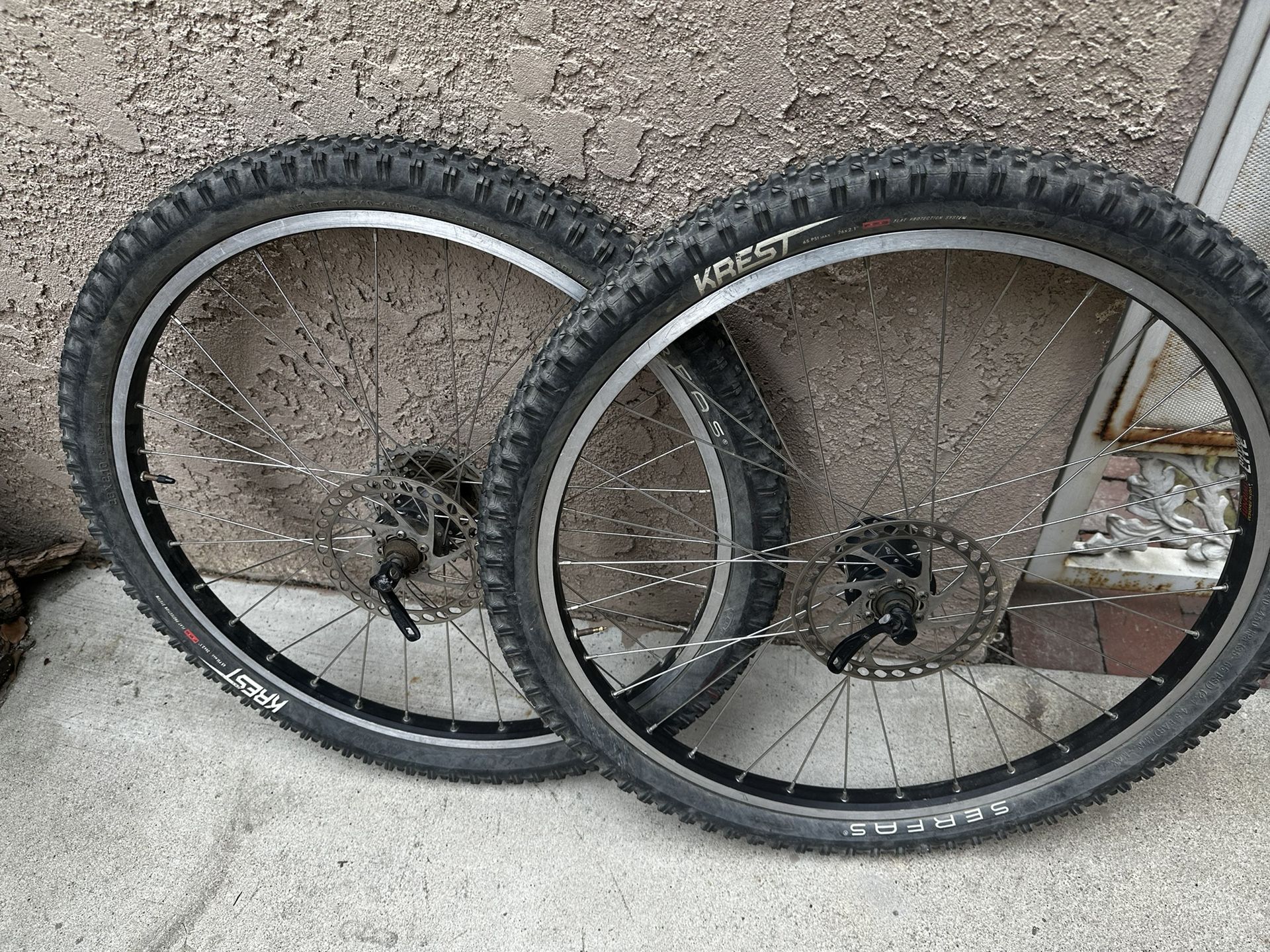 Shimano 26 Disk Brake Wheels for Sale in Corona, CA - OfferUp