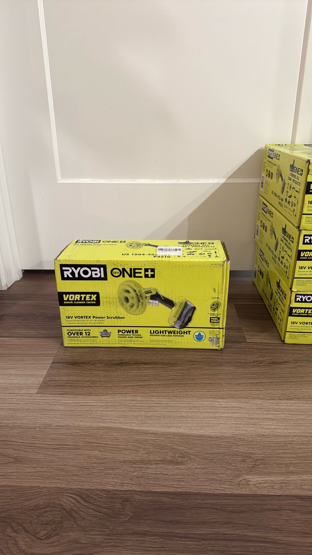 RYOBI ONE+ 18V Cordless VORTEX Power Scrubber (Tool Only) NEVER OPENED ...
