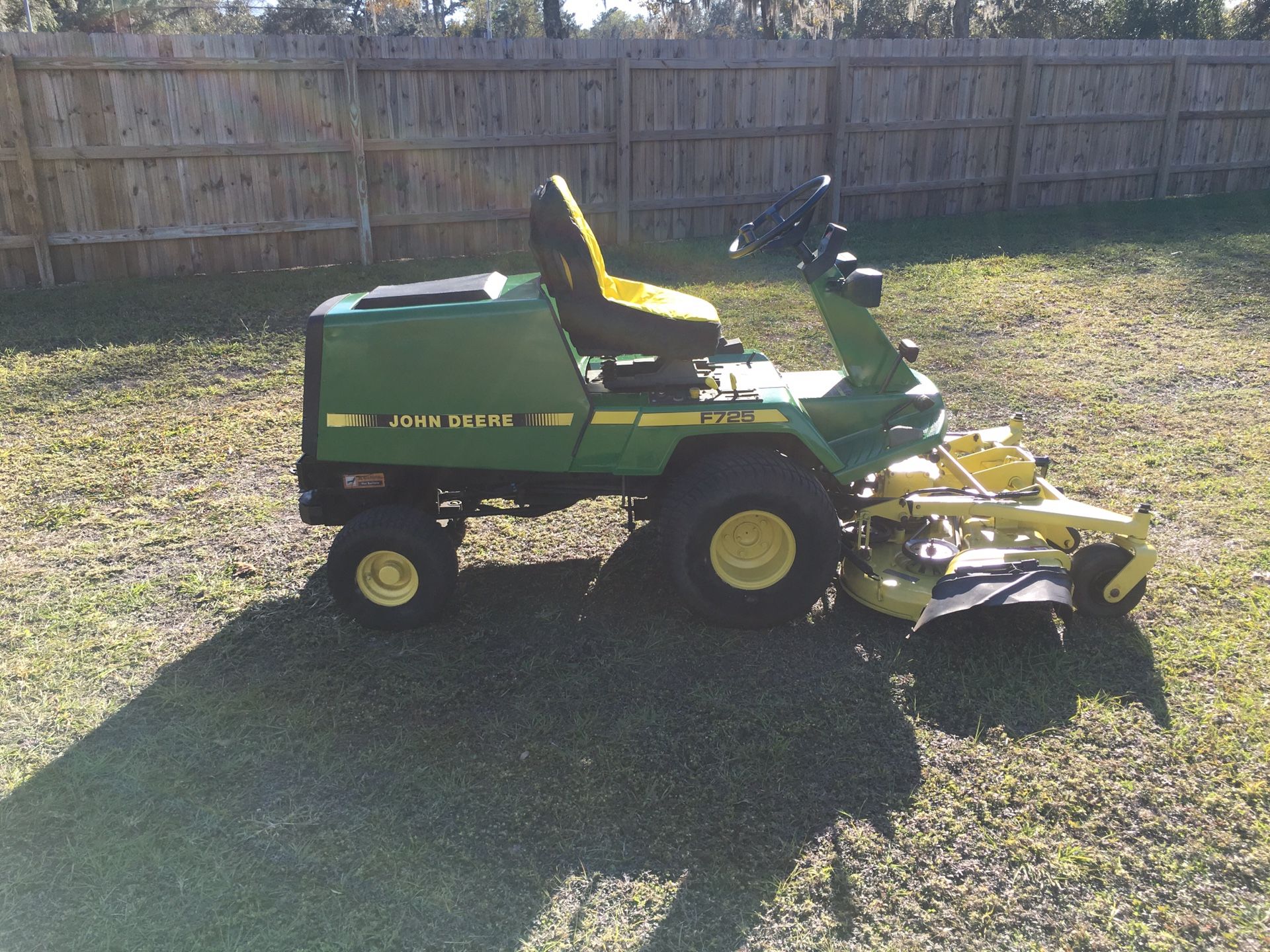 Tractor John Deere Z Trac F725 front mow 54” Trade for Sale in Spring ...