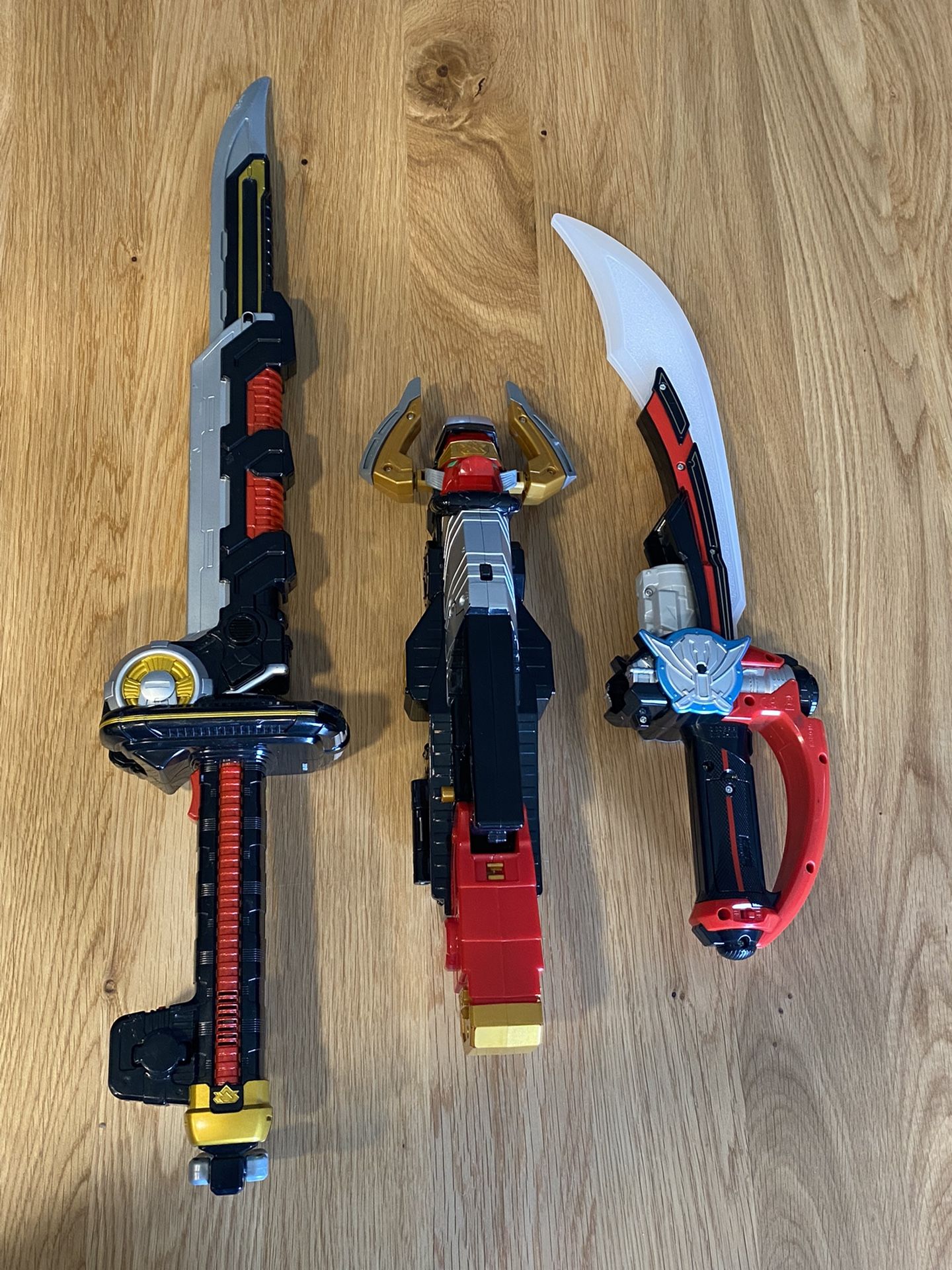 Power Rangers Samurai Super Megaforce Swords Shogun Staff Mega sword ...