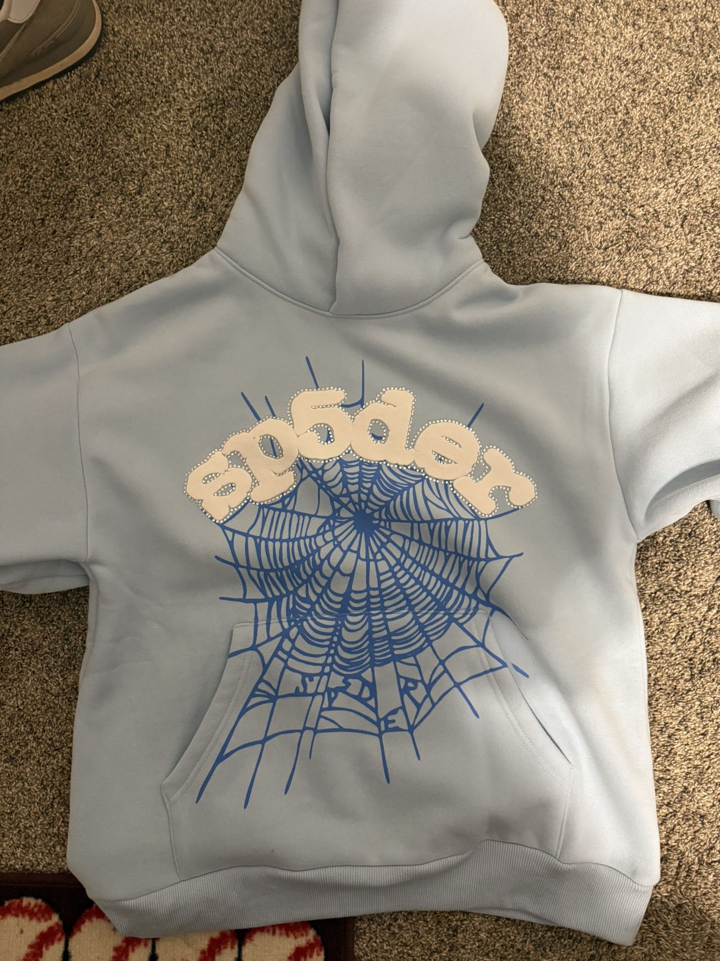 Sky Blue Spider Hoodie for Sale in North Little Rock, AR - OfferUp