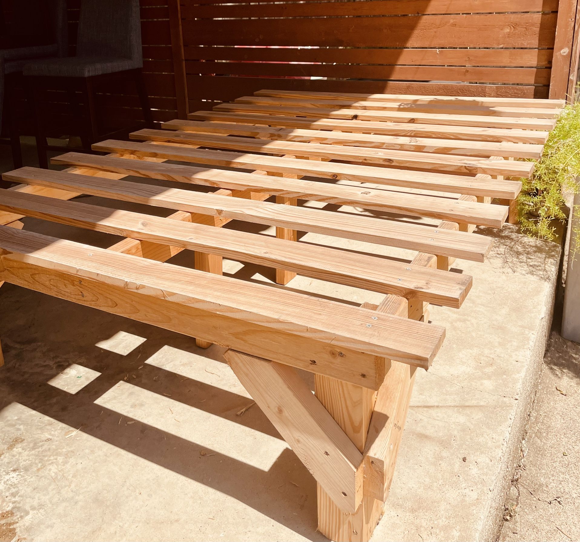 Wooden base, base full, base queen wooden base, base de madera, base ...