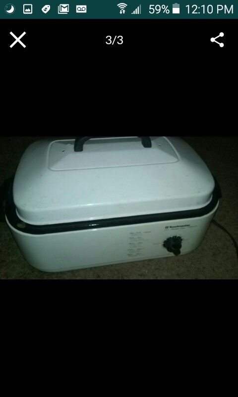 Toastmaster 18qt. Roaster Oven/Rotisserie for Sale in Fresno, CA - OfferUp