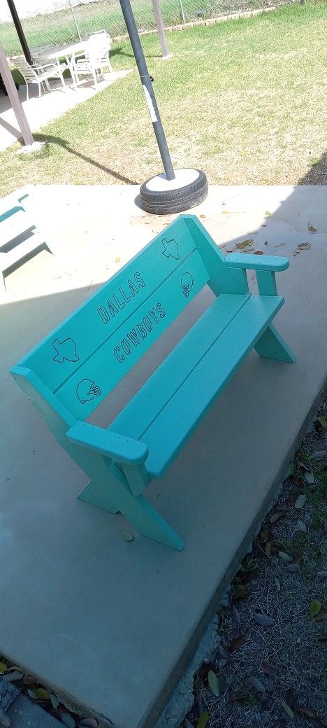 Dallas Cowboys Bench (Read Description) for Sale in San Antonio, TX ...