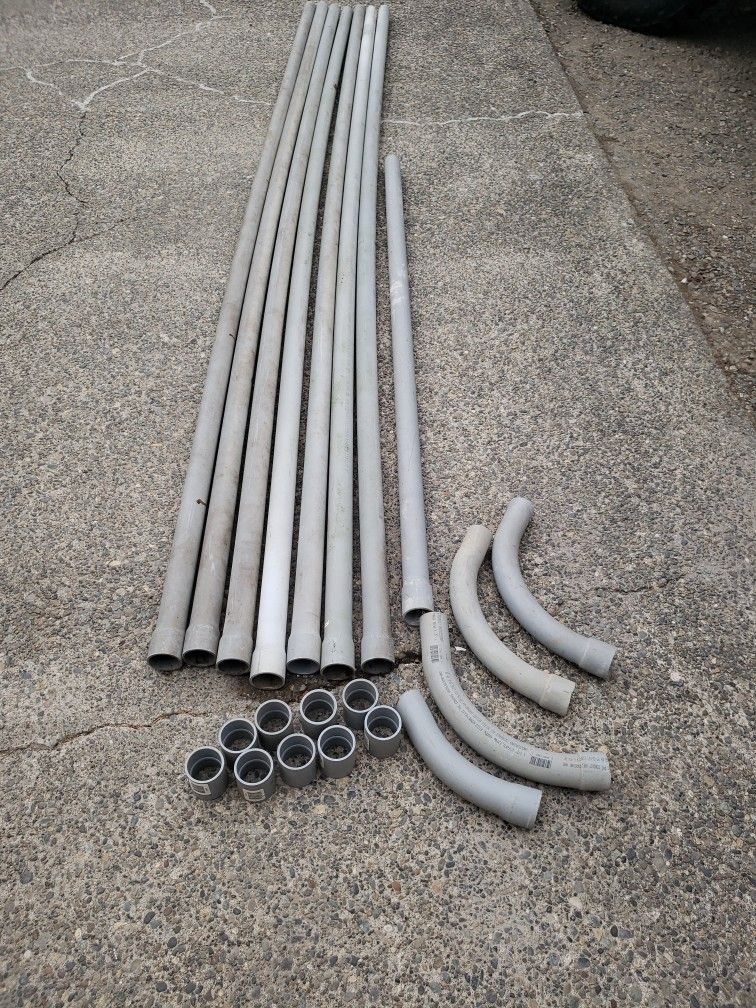 Electrical Conduit & Fittings, 75.5ft for Sale in Milton, WA - OfferUp