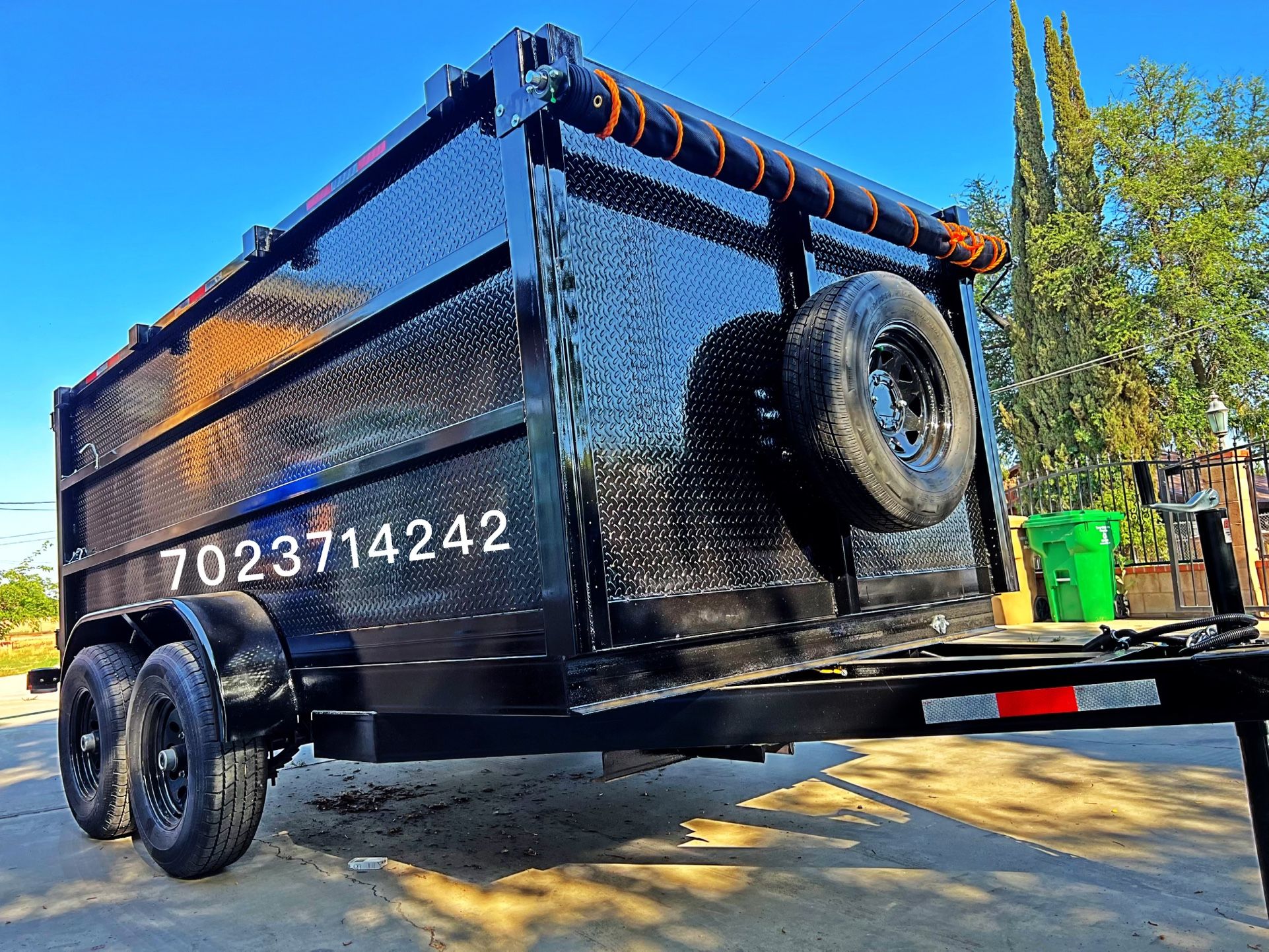 12x8x4 Dump Trailer 12k Capacity for Sale in Dublin, CA - OfferUp