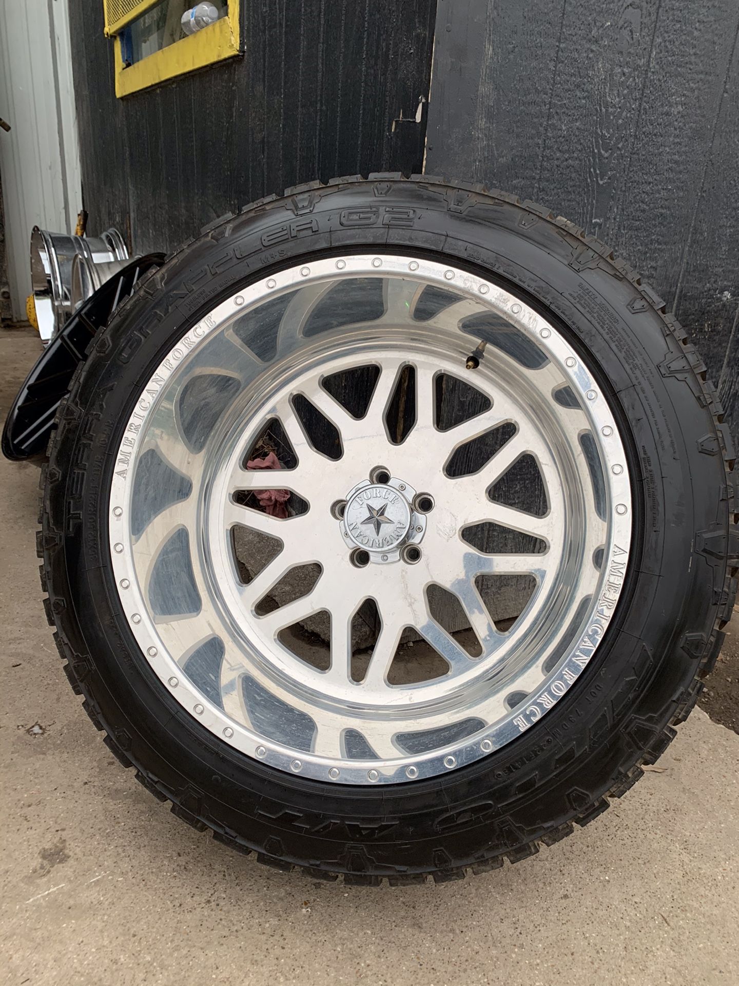 22x14 American Force Rims and Nitto All terrain tires 22s 22” 22 ...
