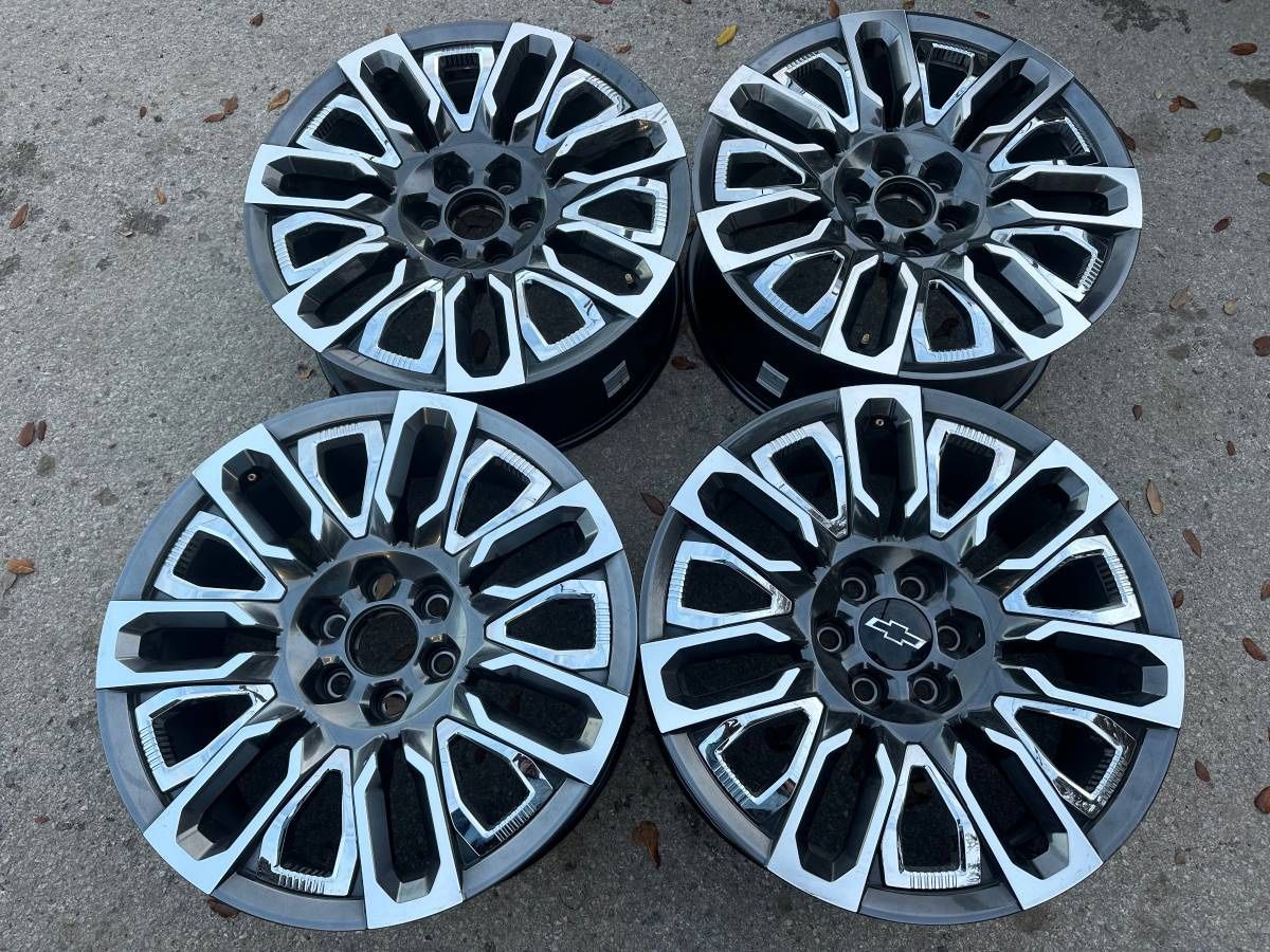22” GMC Ultimate Wheels 22 Chevy factory original OEM Silverado Sierra ...