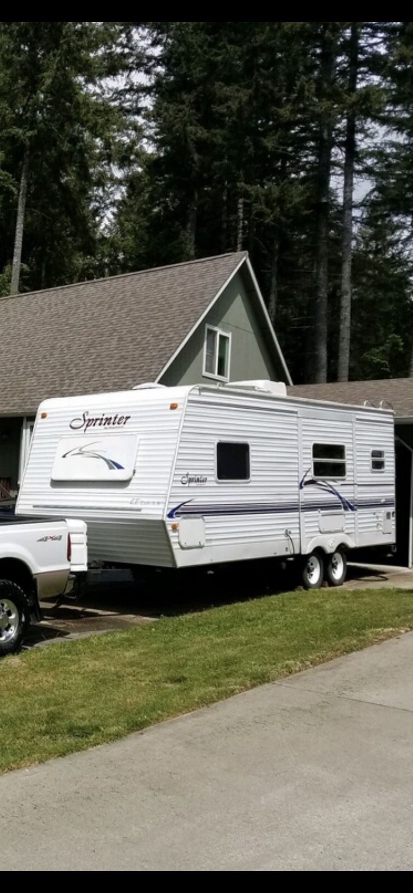 2002 keystone 24 foot camp trailer w/ slide out - $2500 (Oly/Lacey ...