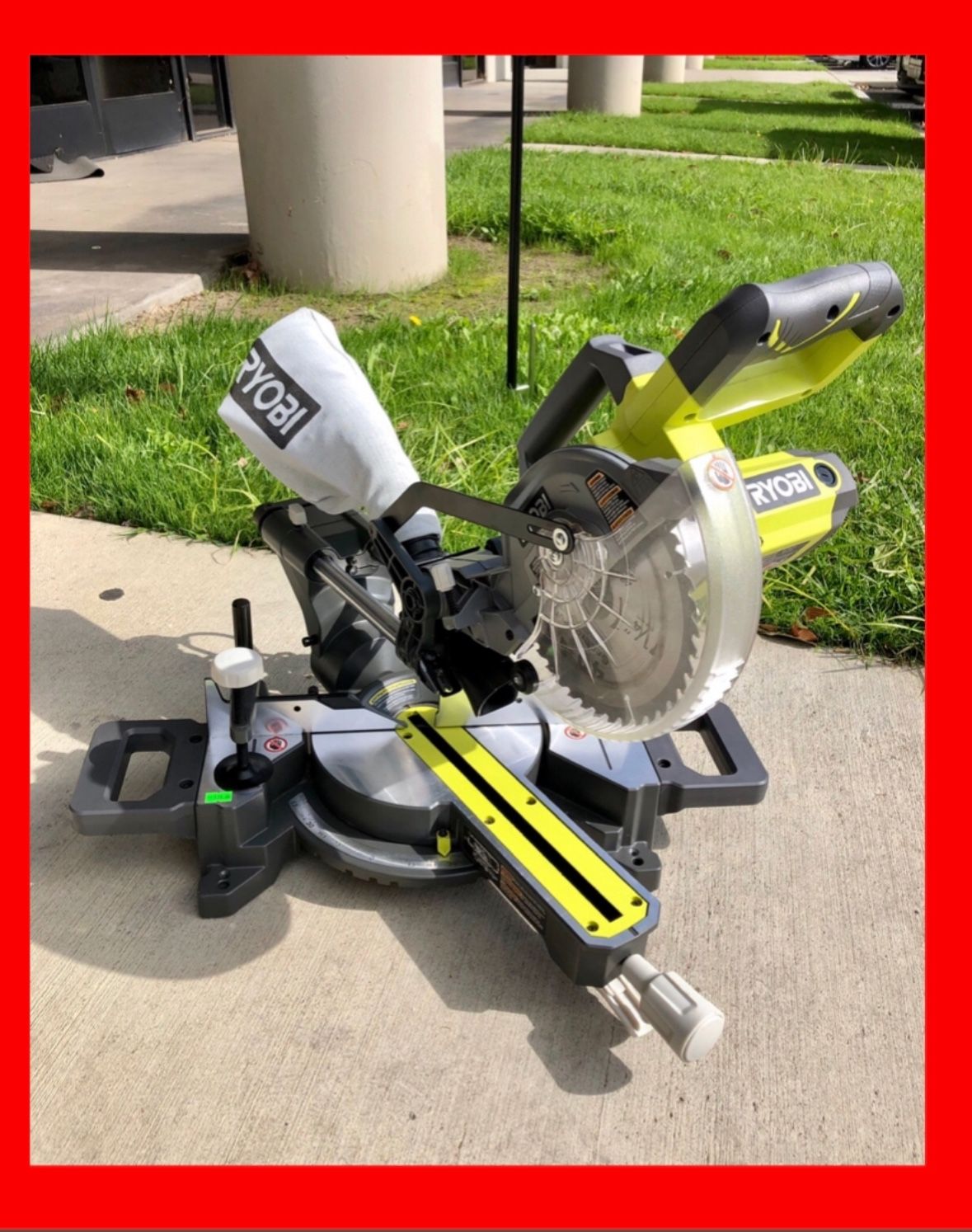 RYOBI 7-1/4" SLIDING Miter Saw for Sale in Westminster, CA - OfferUp