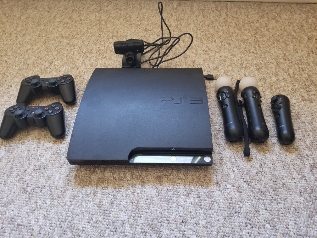 Ps3 Console And Move Bundle for Sale in Garland, TX - OfferUp