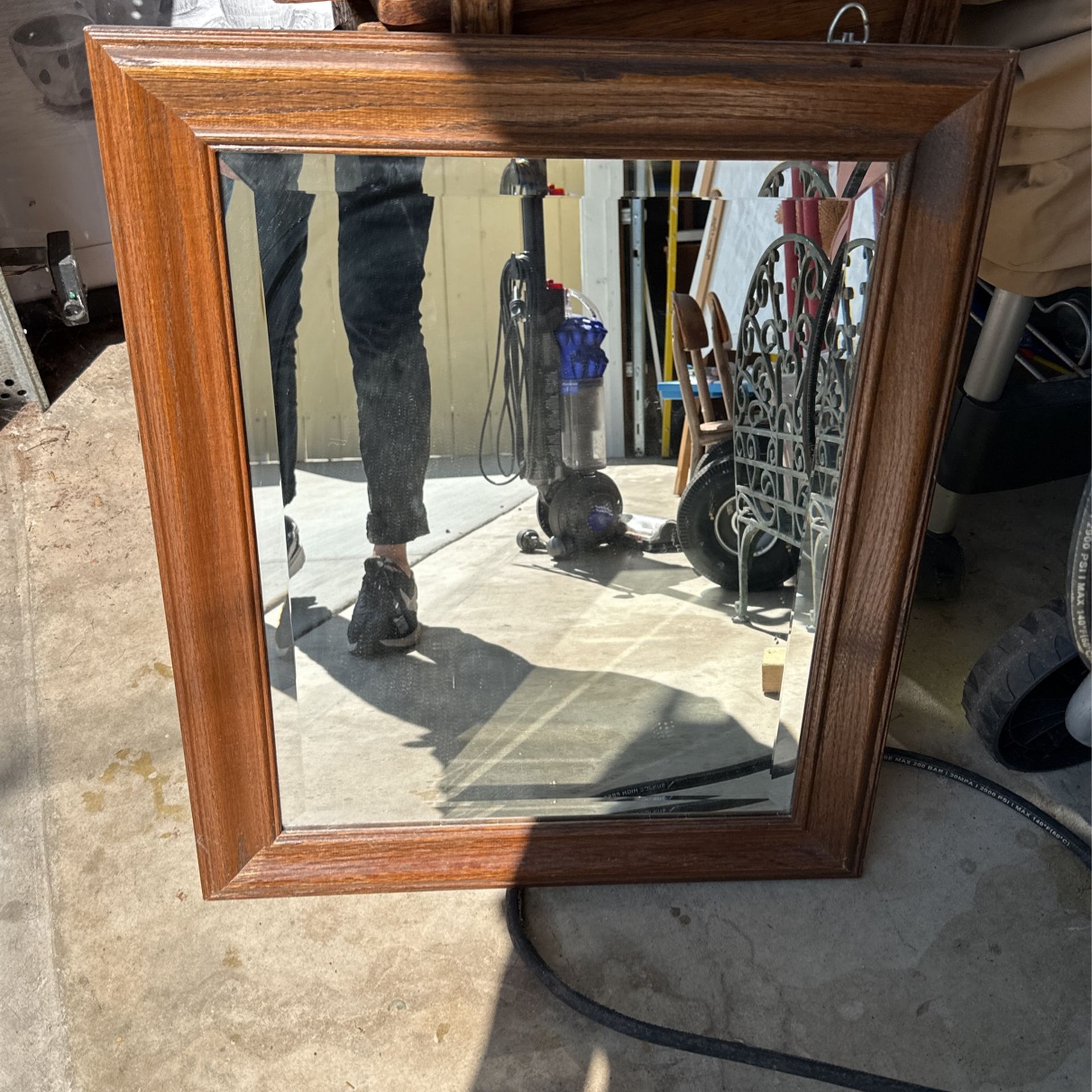 Antique Mirror Wood Frame 20x25 Inches for Sale in Bonita, CA - OfferUp