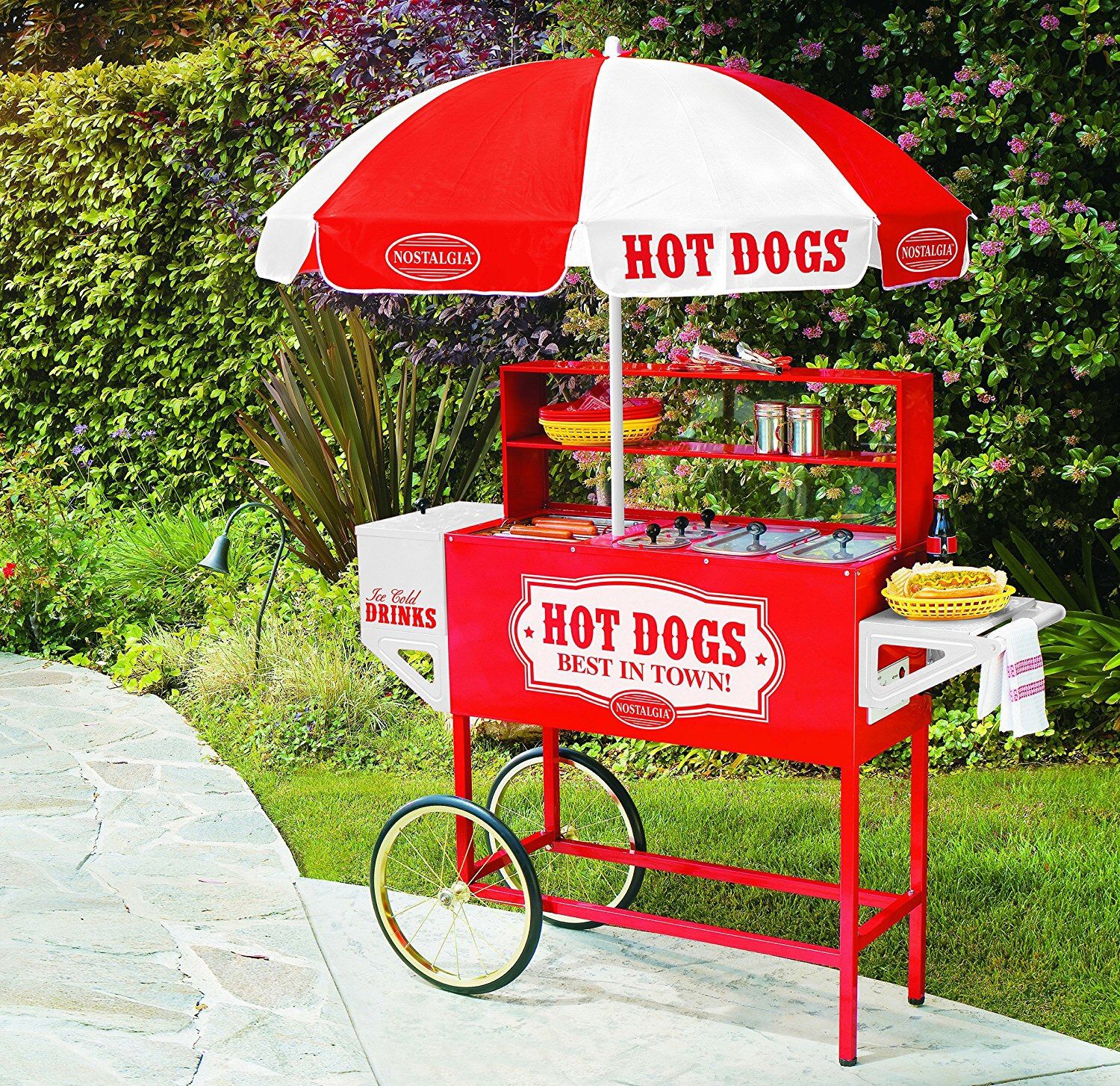 Nostalgia HDC701 48-Inch Hot Dog Vending Cart for Sale in Cambridge, MA ...