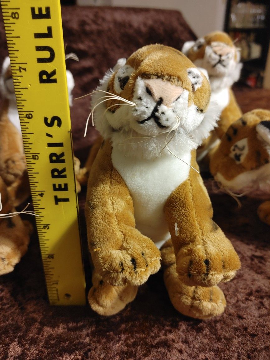 Plush Tigers 8" Stuffed Animal, Toy, Quality, Great Stocking Stuffer ...