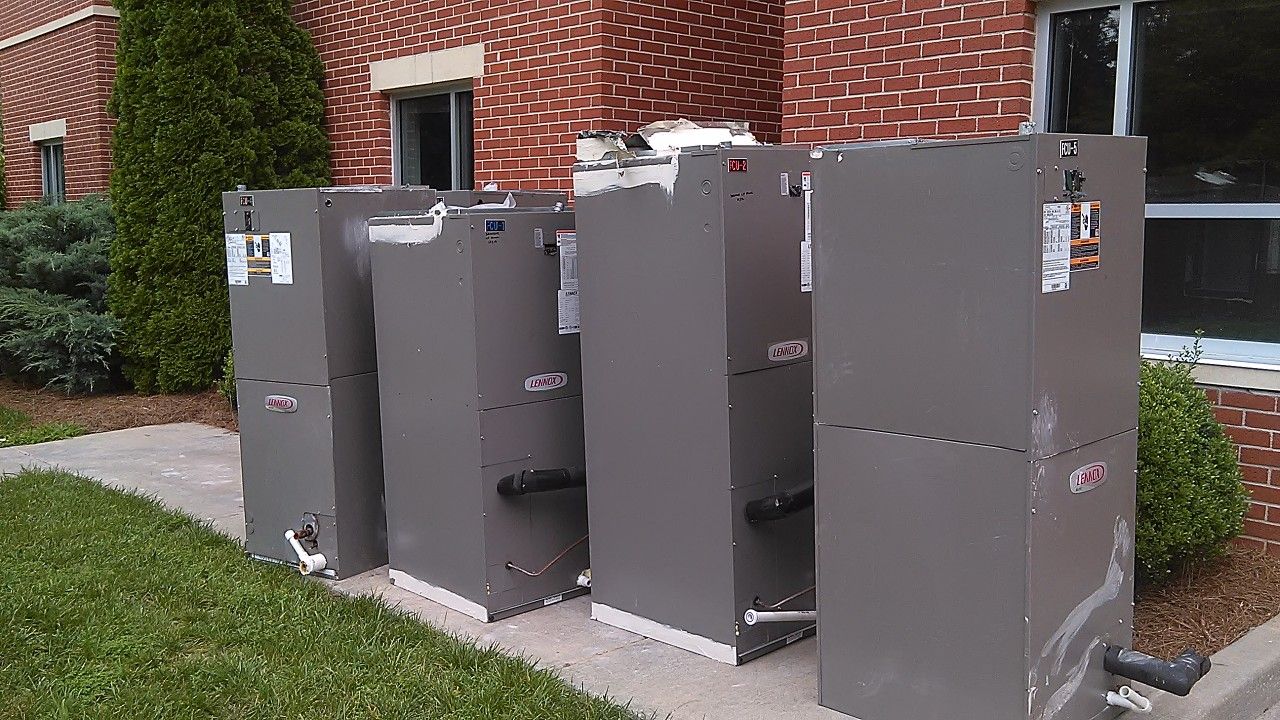 100s of used hvac Refrigeration systems , coils condensers, heat pumps ...