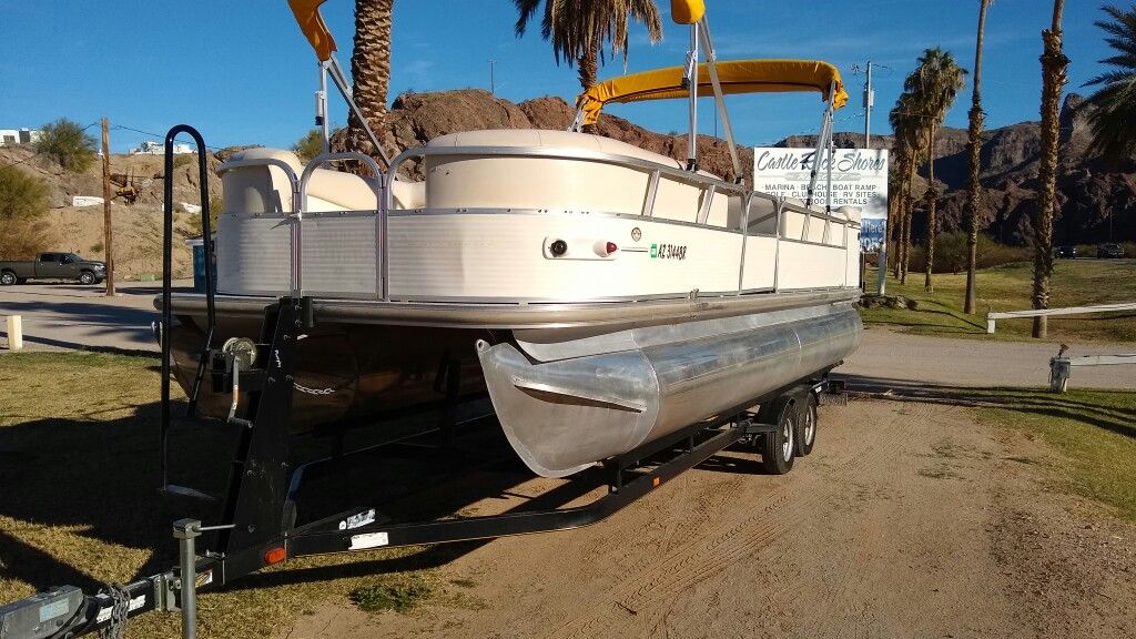 2005 tracker regency pontoon boat for Sale in Parker, AZ - OfferUp