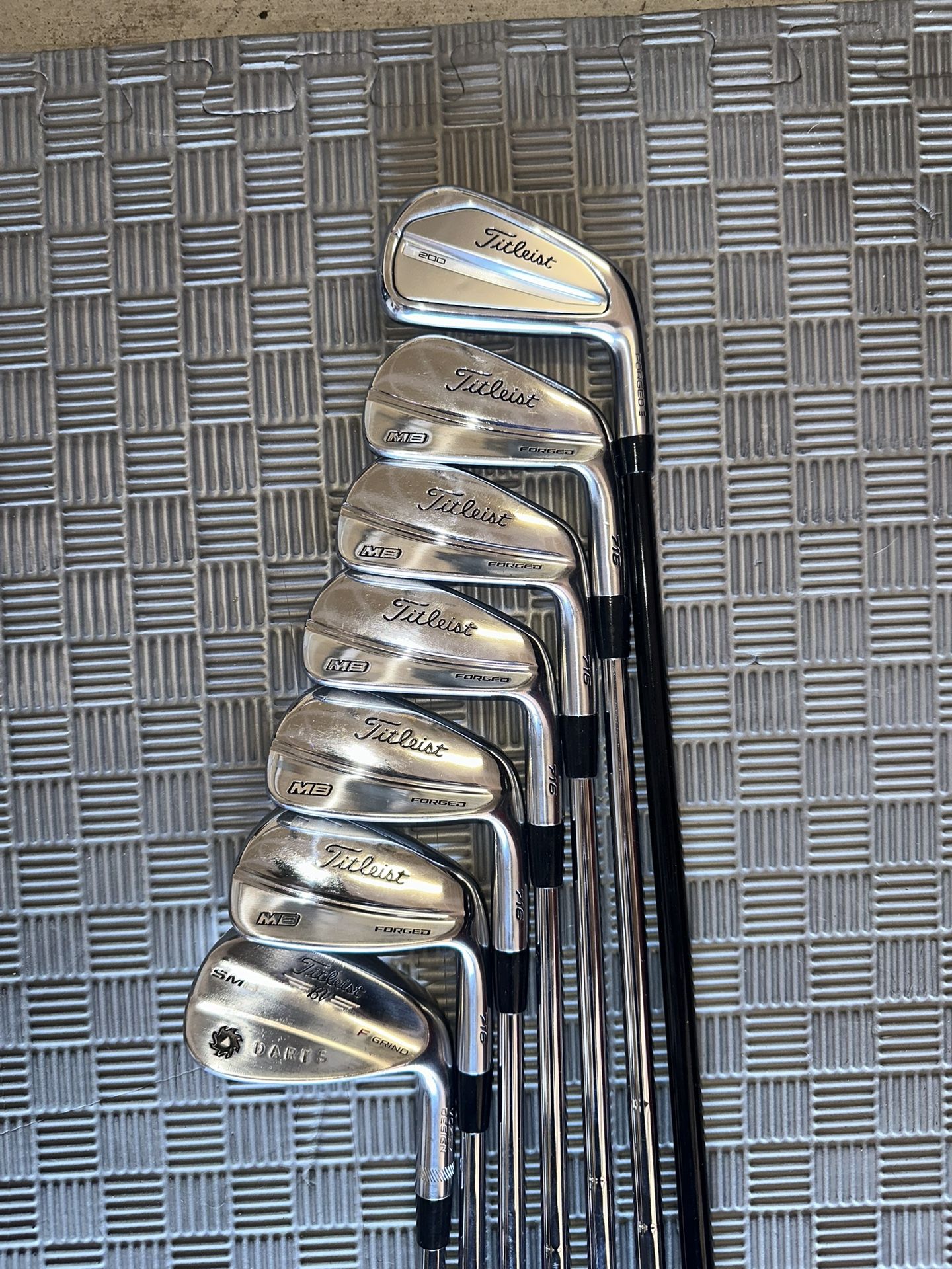 Titleist T200/716 MB 4-PW Iron Set X-Stiff for Sale in Bremerton, WA - OfferUp